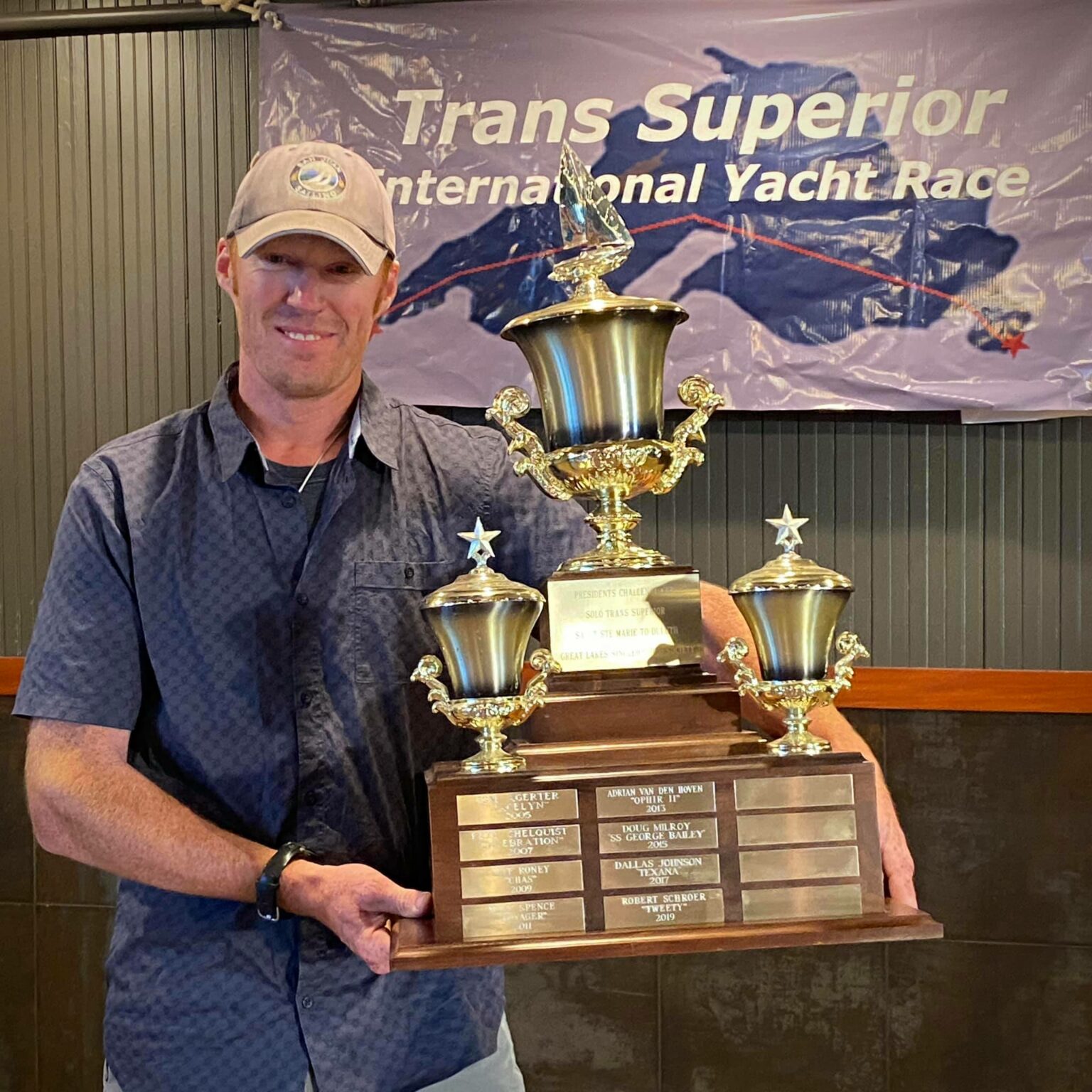 GLSS President’s Challenge Cup Trophies – Great Lakes Singlehanded Society
